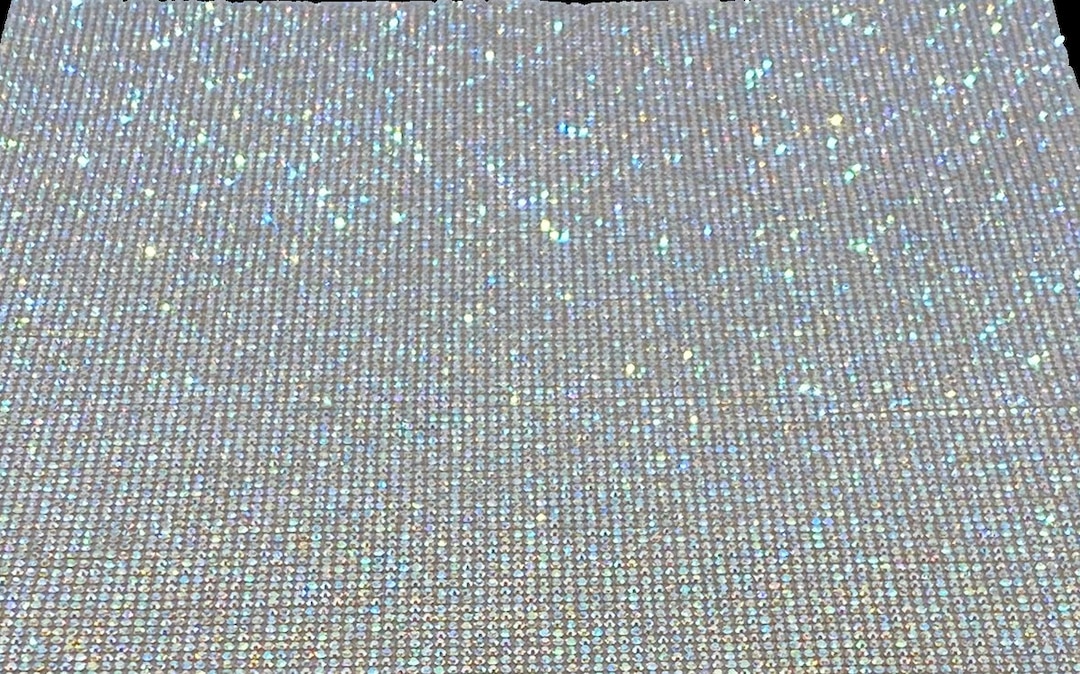 AB Rainbow Self Adhesive Rhinestone Sheet Large 40cm X 24cm (17" X 10 ...