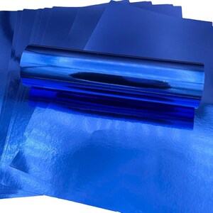 10 Sheets A4 Premium Reflective Mirror Effect Paper Single Sided 140gsm ...