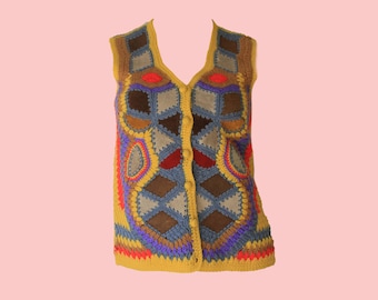 70s vest | Etsy