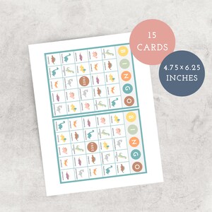 Dinosaur Bingo 15 Pack! Instant Download / Easy to Print and Cut / Fun ...