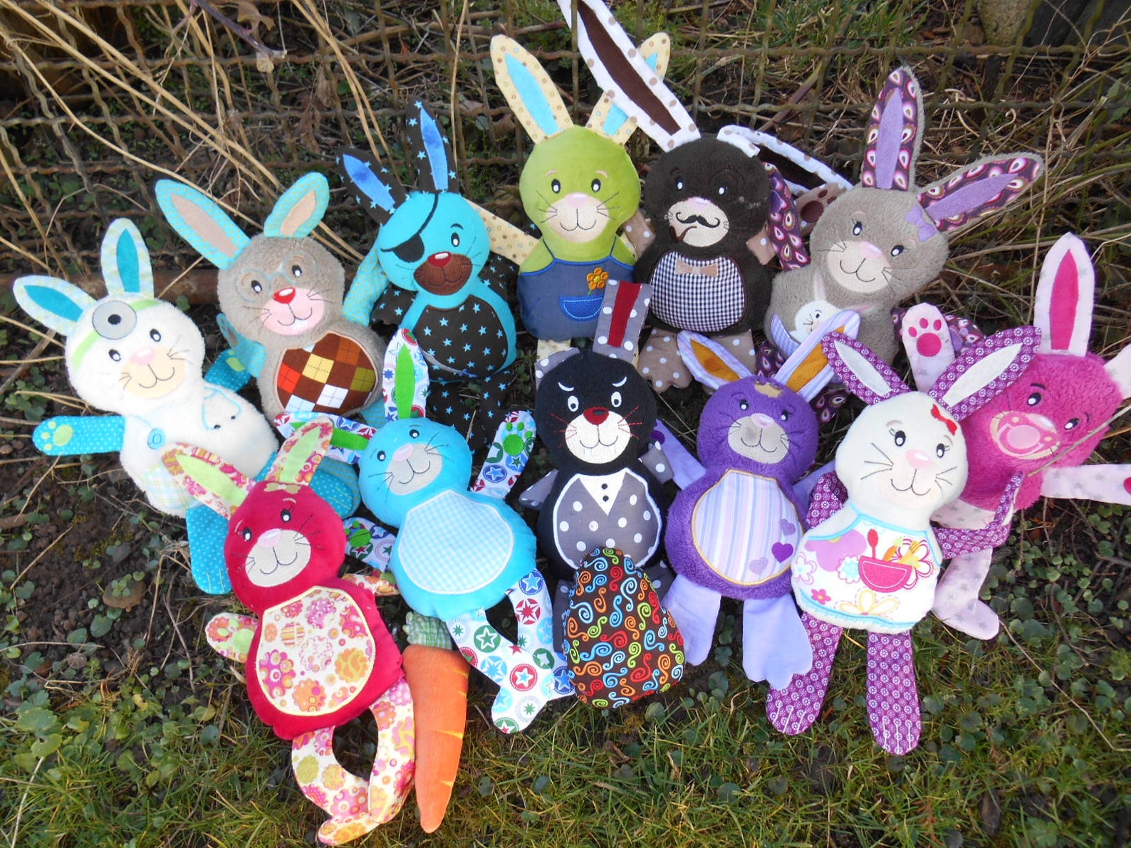 Rabbit Kit in the Hoop Size L 16 X 26 Cm - Etsy