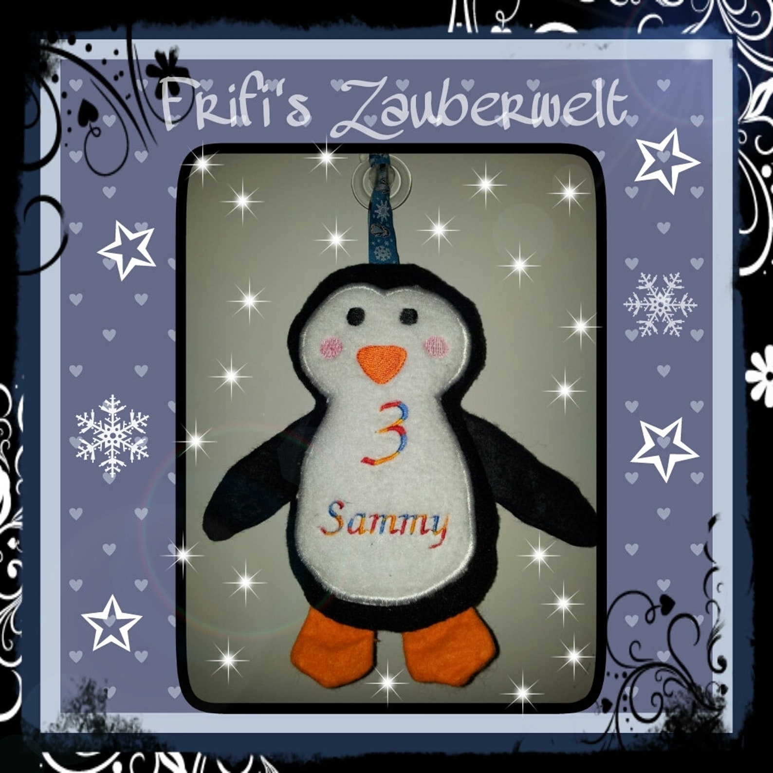 Happy Pingu Boys in the Hoop 10x10 Frame Size S - Etsy