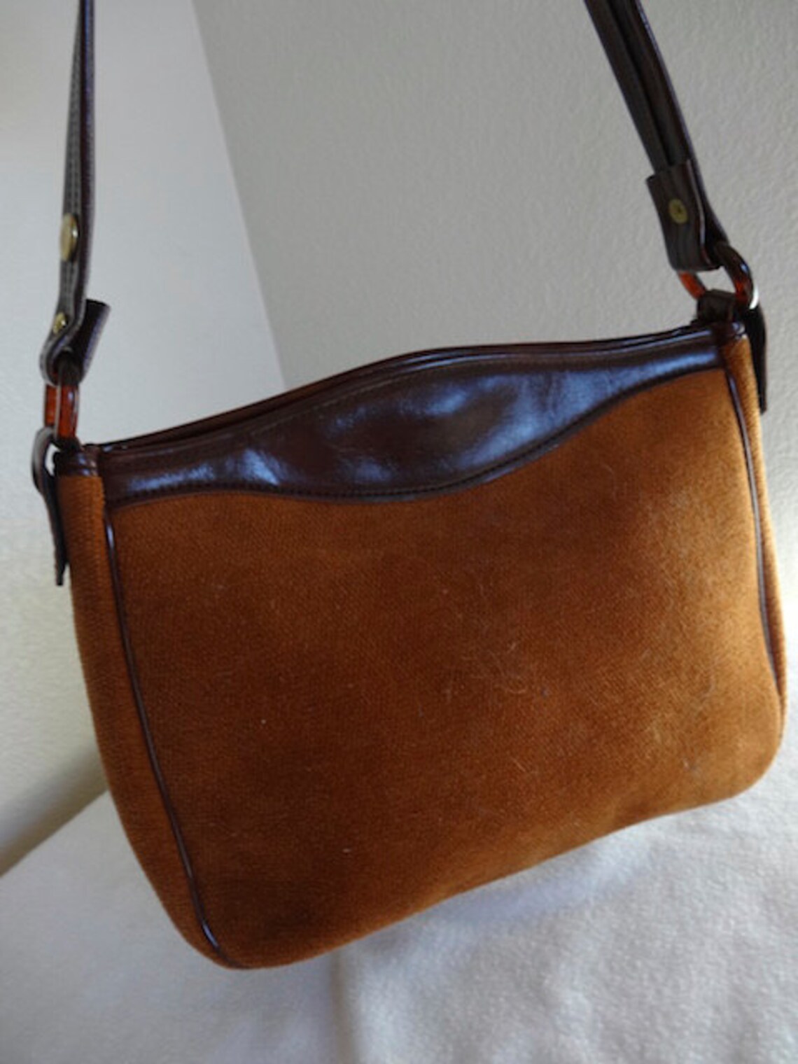 Vintage 'margolin' Handbag Made in USA in the 1960's - Lucite Knob ...