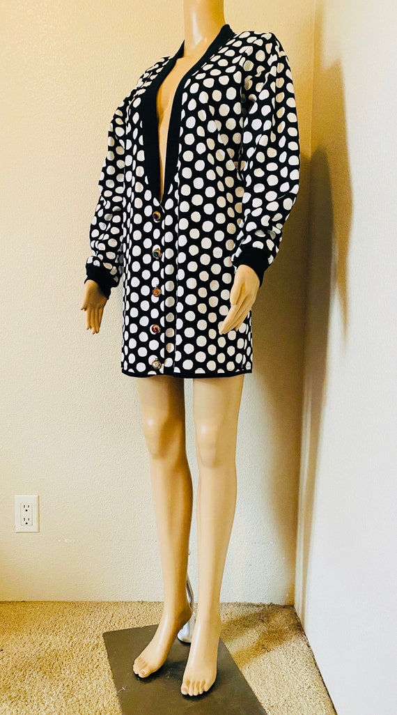 vintage 80s white spot - Gem