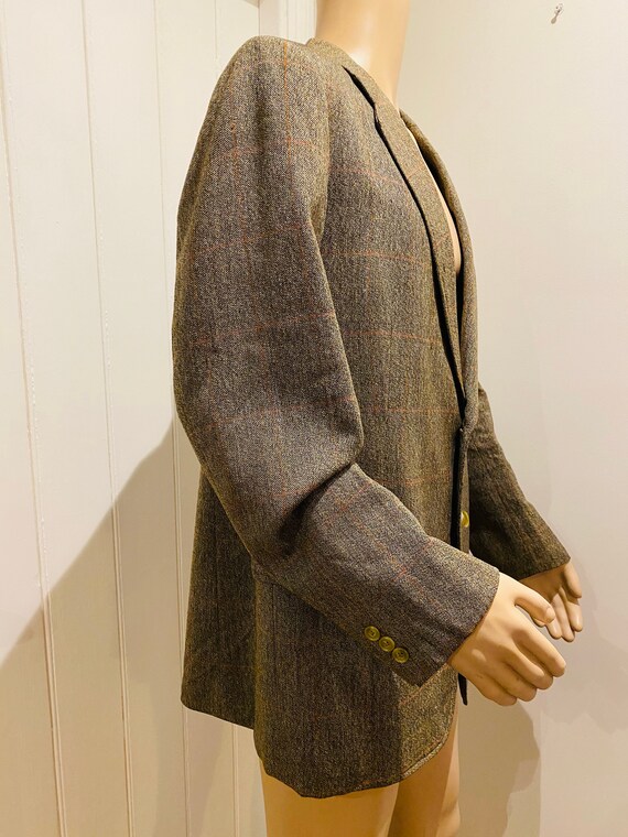 NICE Mens Vintage 1960's Tweed Jacket Made In Hong Ko… - Gem