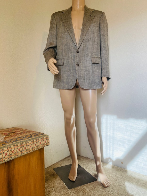 STUNNINGLY Beautiful Vintage Mens Blazer Jacket Made … - Gem