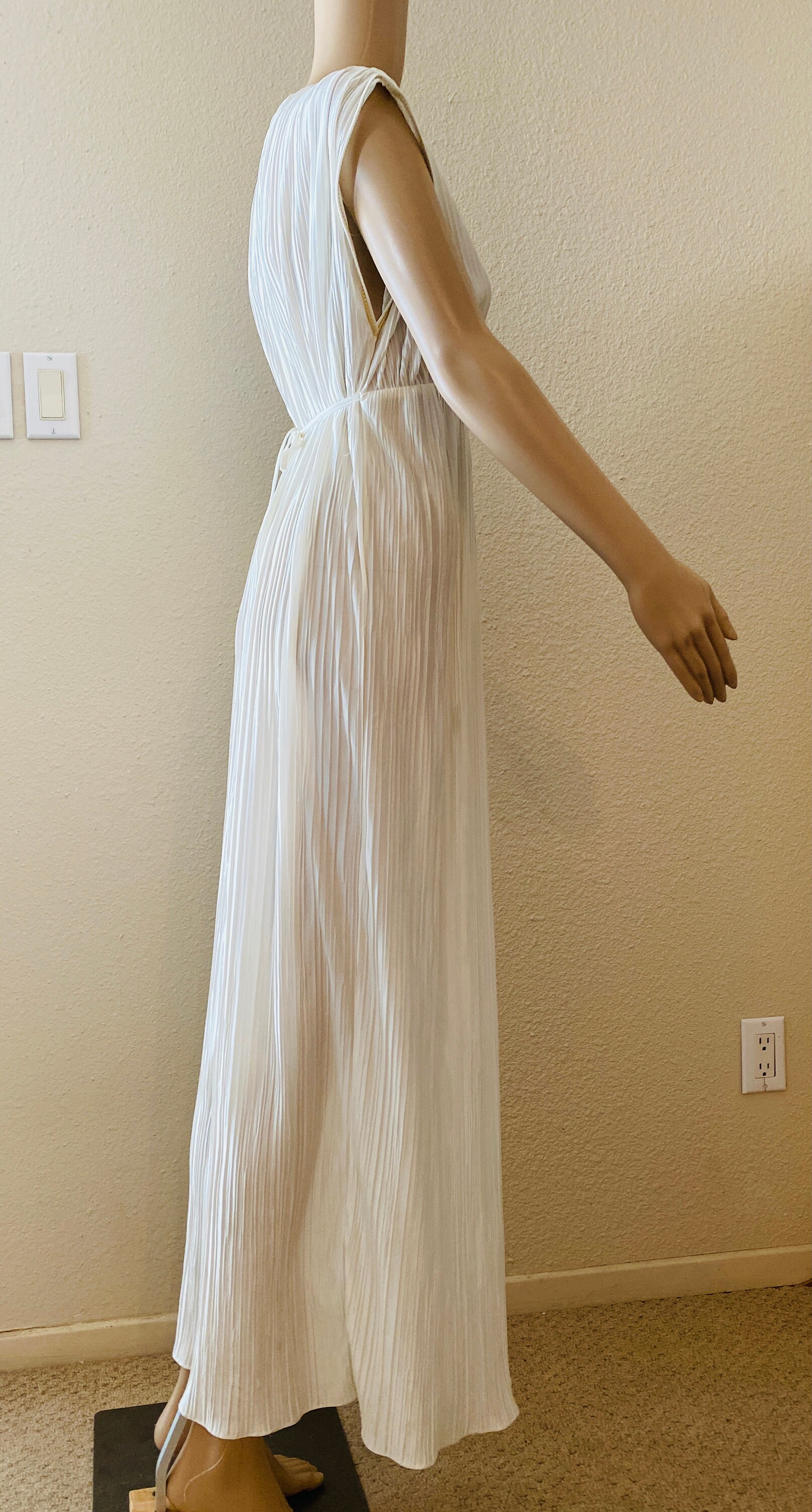 BEAUTIFUL Toga Style 'oscar De La Renta' Dress, Made in USA- GORGEOUS ...
