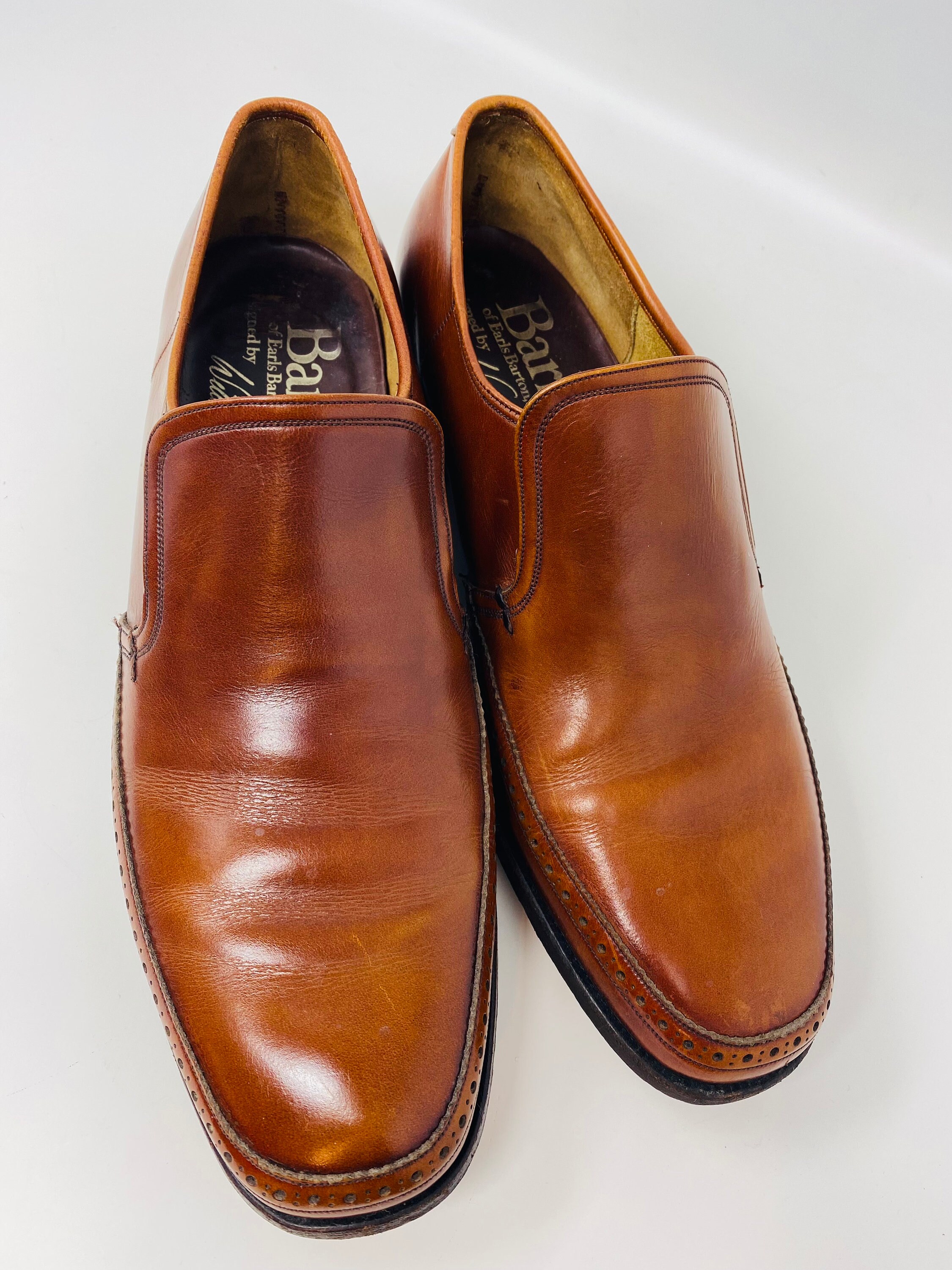 NICE Mens Vintage Handmade Shoes Made in ENGLAND by 'barker', UK 8.5 ...