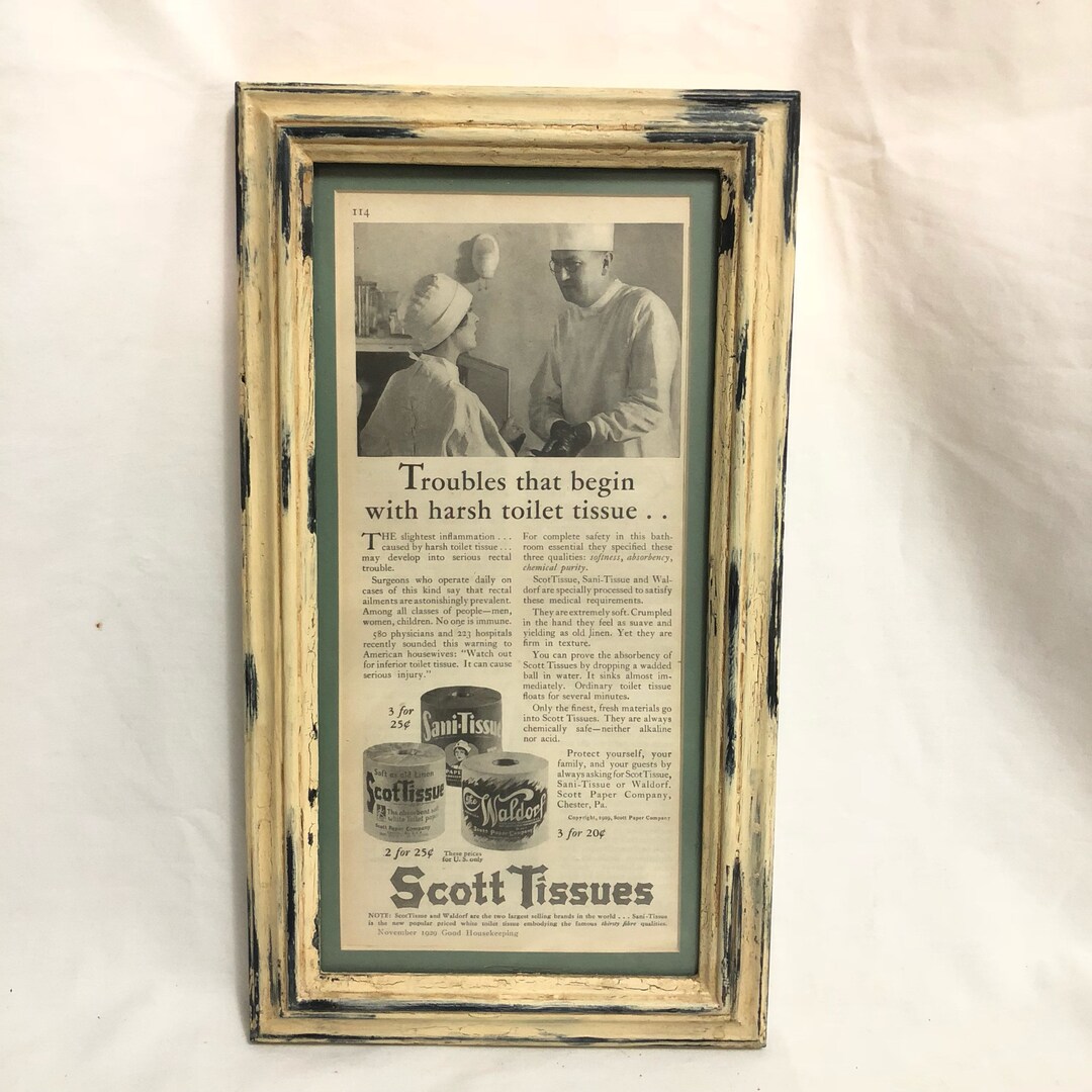 Scott Tissues 1920's Ad - Good Housekeeping November 1929, Mid Century ...