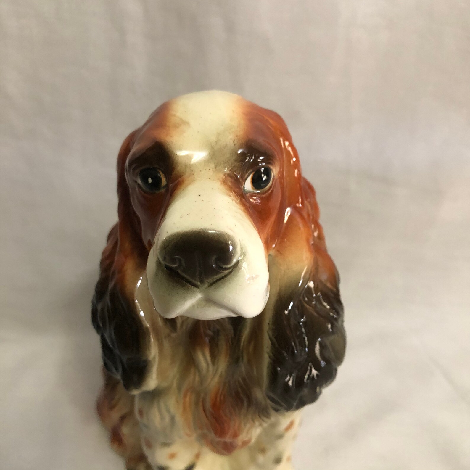 Vintage Cocker Spaniel Porcelain Figurine Mid Century Nippon - Etsy