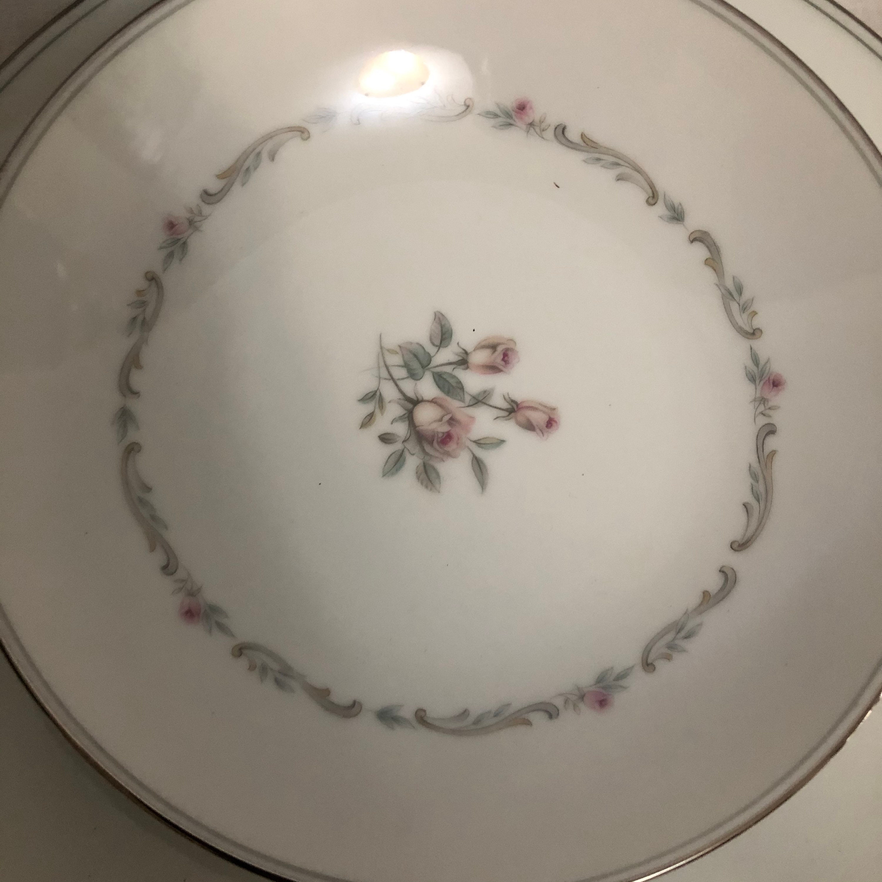 Noritake China 6109 Mayfair Dinnerware Set With 3 Cups and Saucers, 2 ...