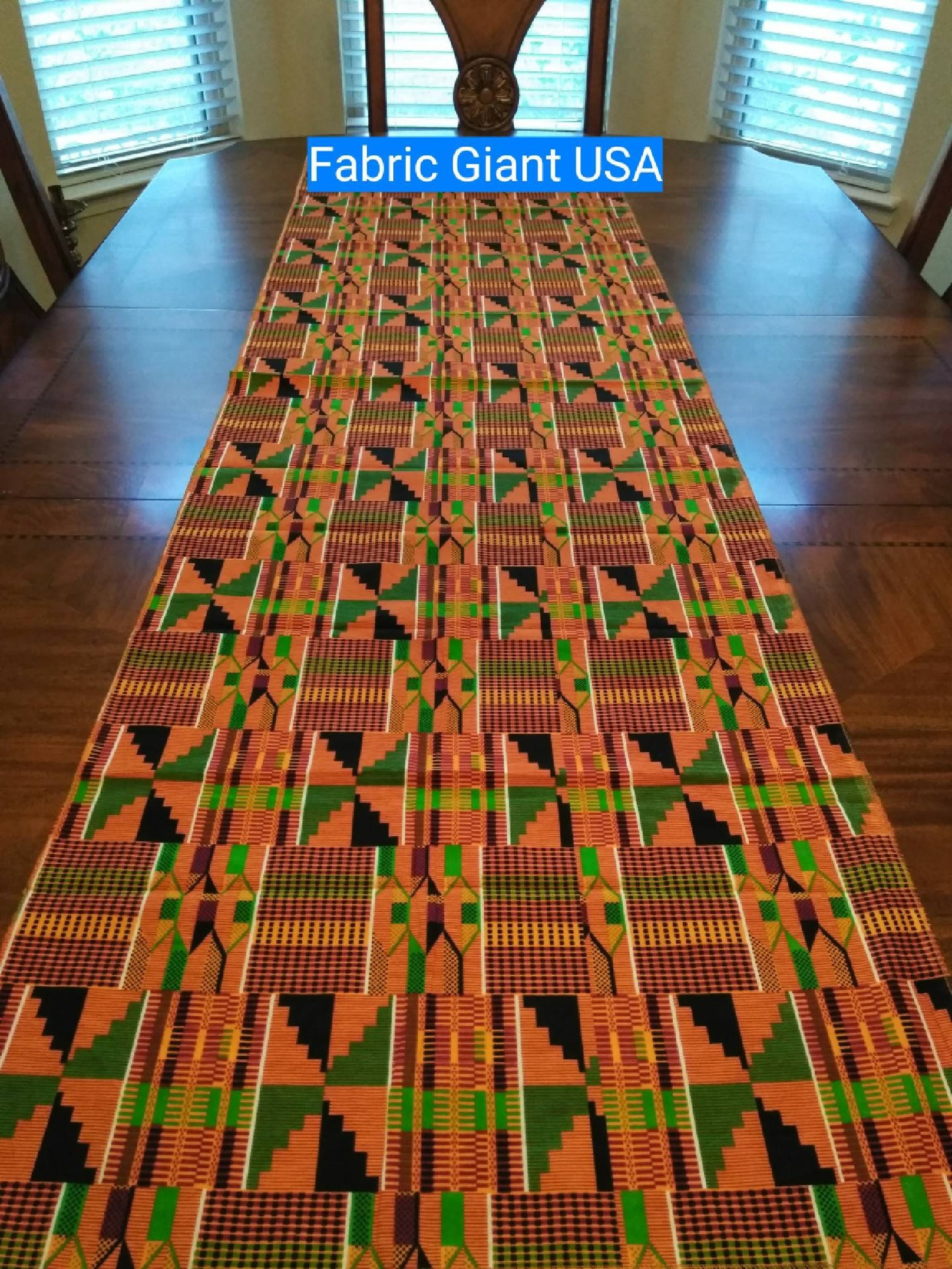 Kente African Table Runner, Runners for Parties, Events, Wedding, DIY ...