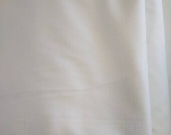 Ivory Polyester Fabric Ivory Fabric Yardage Fabric by the Yard 58/60 - Etsy