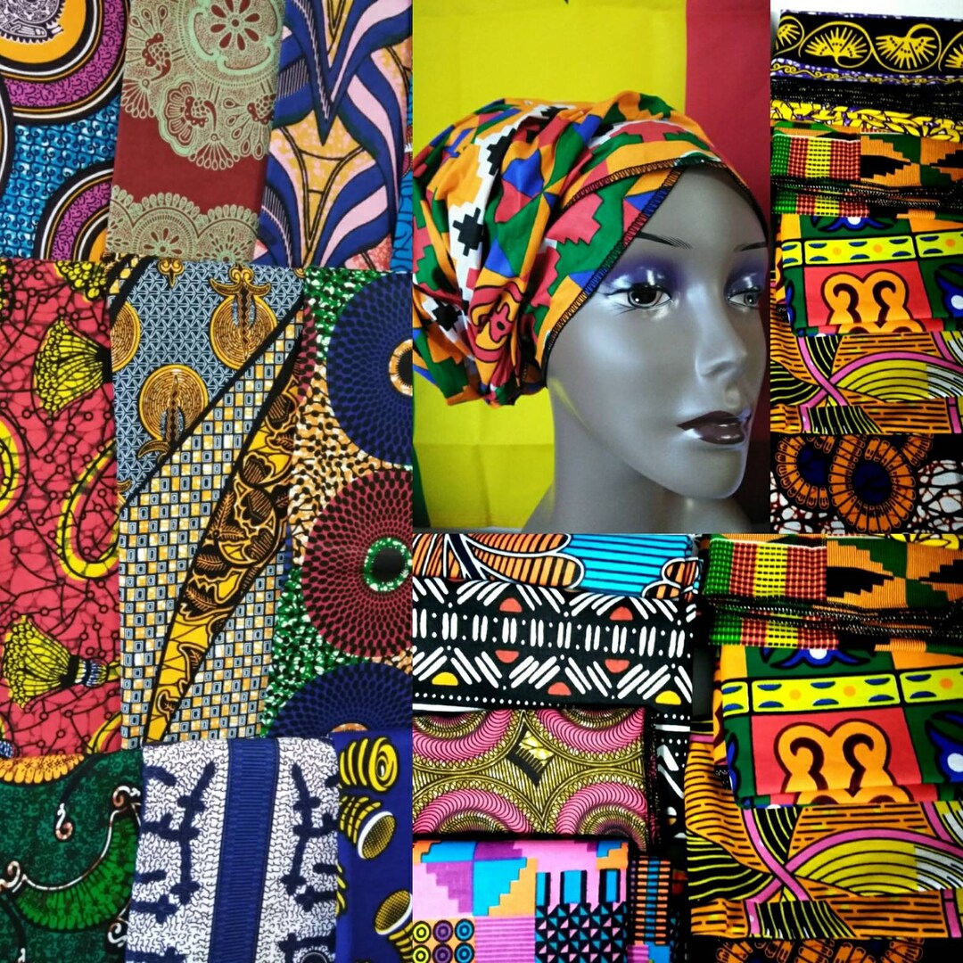 Wholesale African Head Wrap Fabric, Head Scarf Fabric, Long Headwrap 70 ...
