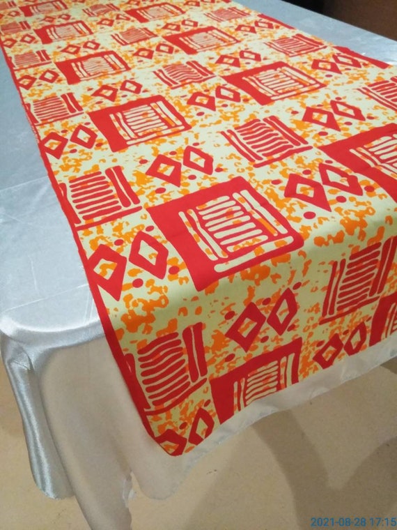 Mali African Table Runner Mudcloth Runners for Home Decor - Etsy