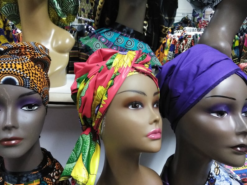 Wholesale African Head Wrap Fabric, Head Scarf Fabric, Long Headwrap 70 ...