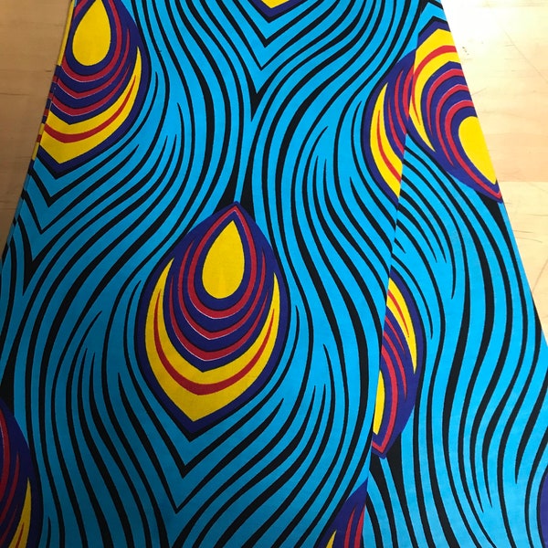 Peacock Print Fabric - Etsy