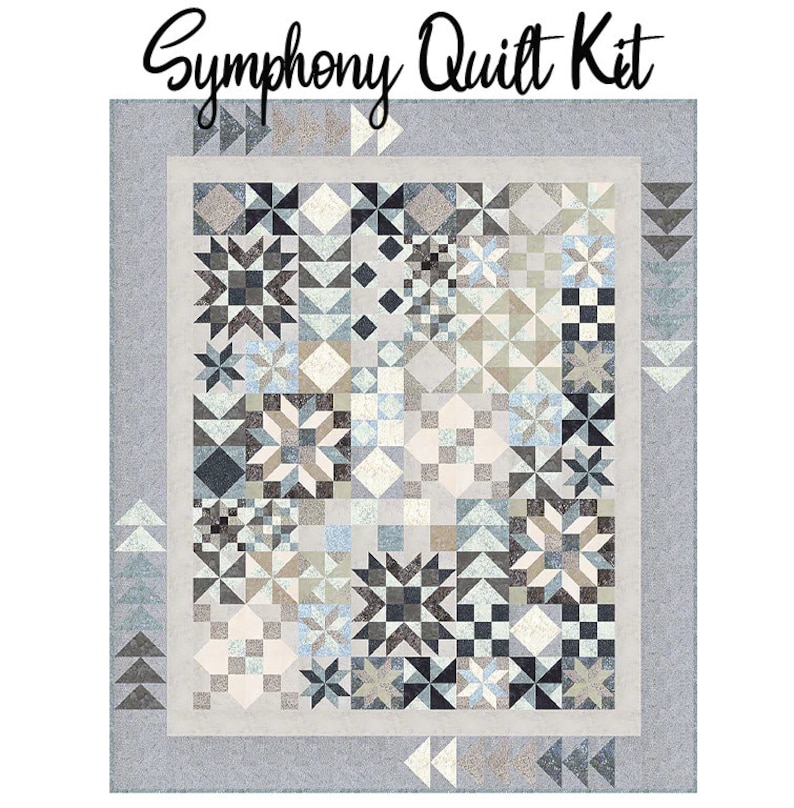 Symphony 66" X 78" - Featuring Banyan Batiks - Etsy