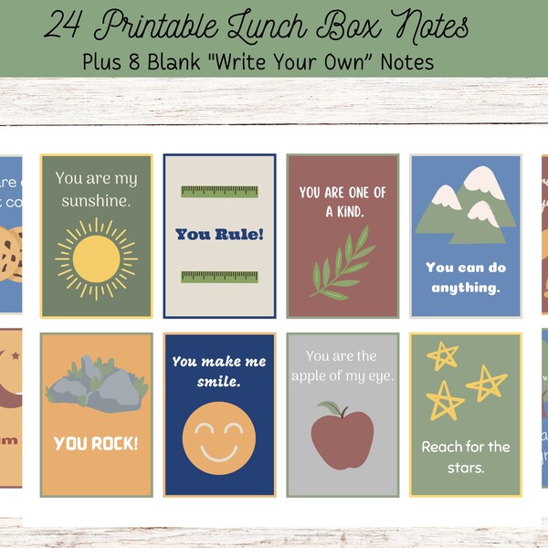 Positive Notes - Etsy