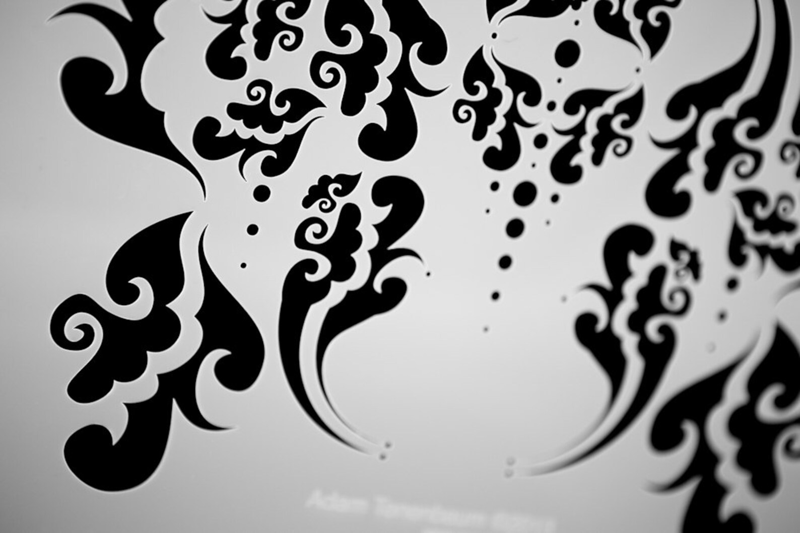 Aggressive Theatrical Crest. Wall / Art / Painting / Makeup / Furniture ...