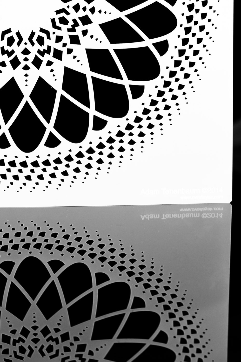 Atomic Kaleidoscope Mandala. Wall / Art / Craft / Painting / Makeup ...