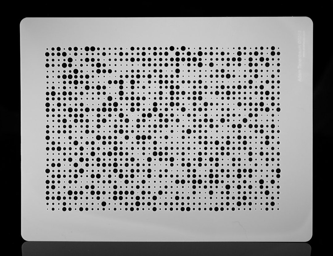 Textural Scrapbooking Halftone Sheet. Wall / Art / Craft / Painting ...