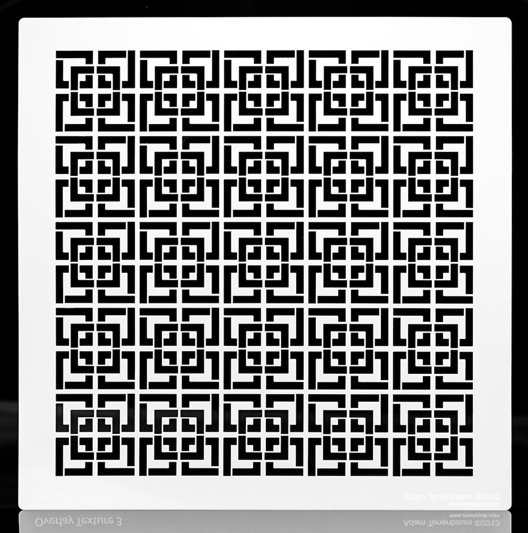 Square Overlay Texture Traditional. Wall / Art / Craft / Painting ...