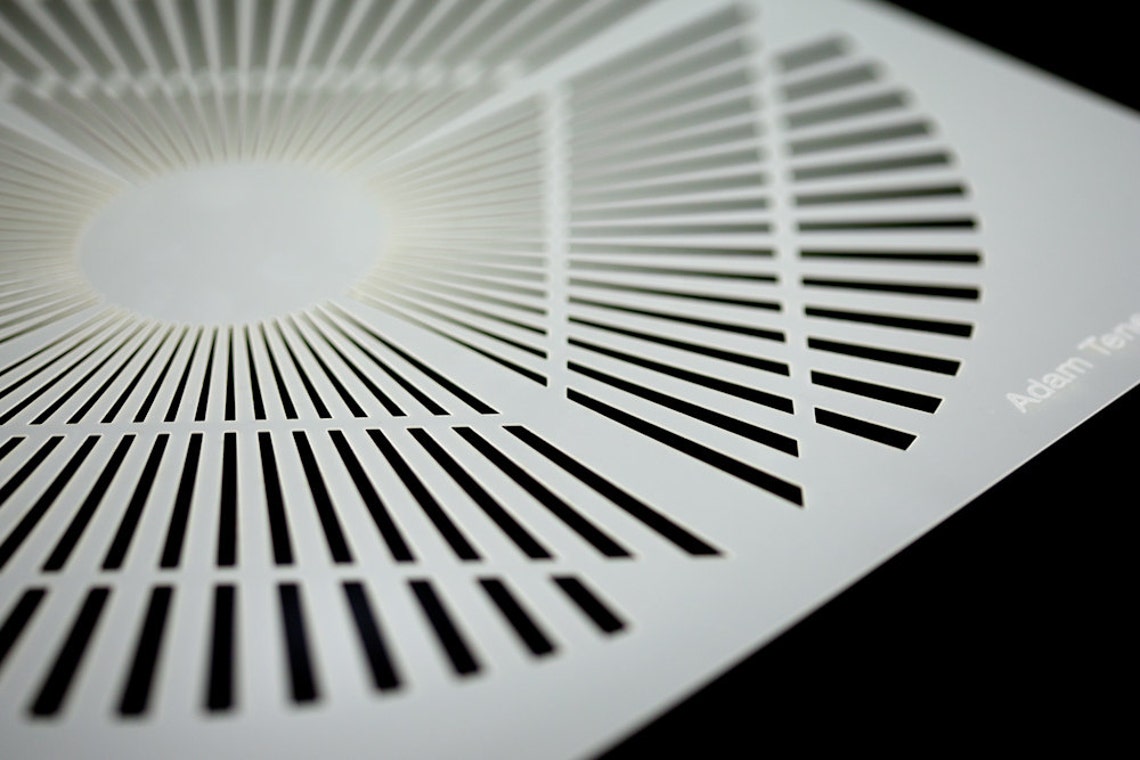 Segmented Sunrise. Wall / Art / Craft / Painting / Makeup / Furniture ...