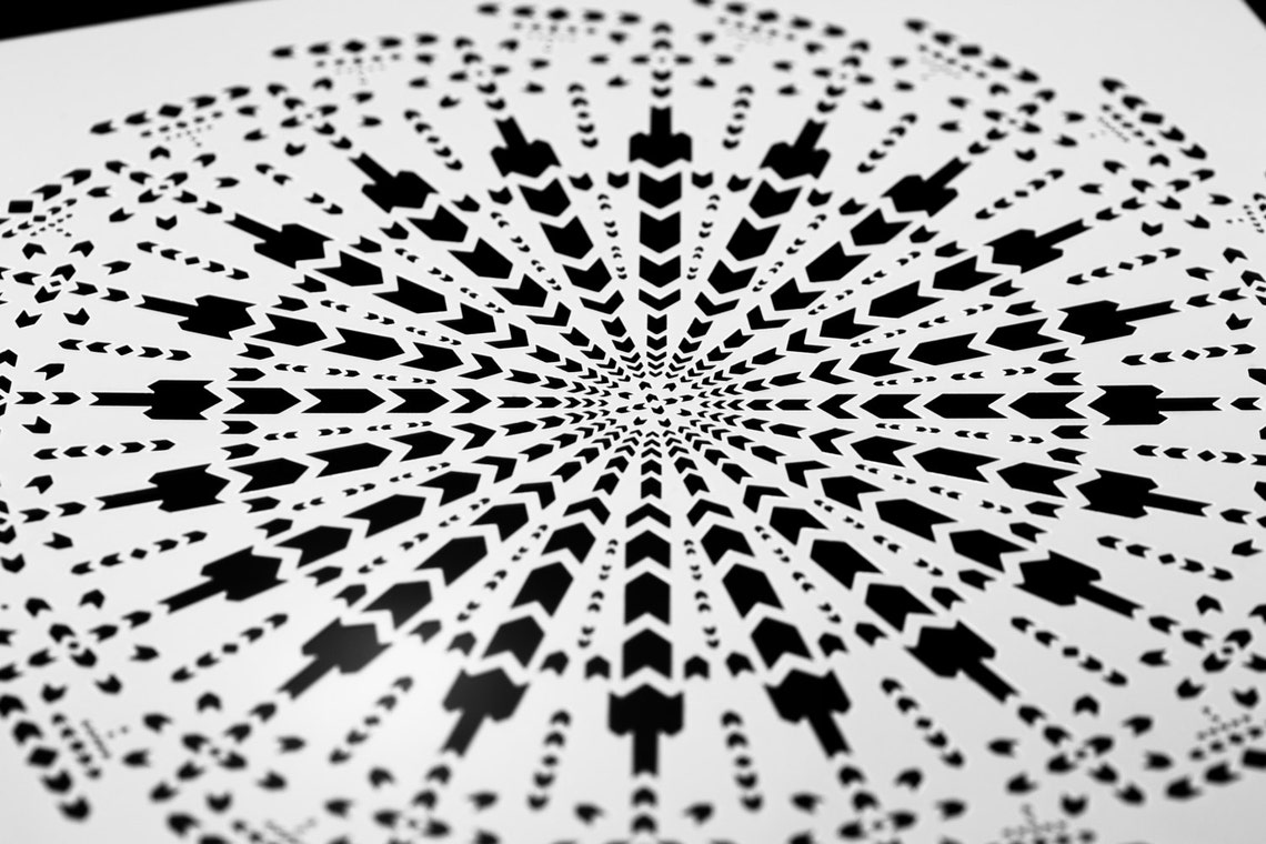 Native American Pinwheel. Wall / Art / Craft / Painting / Makeup ...