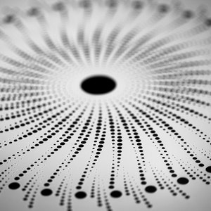 Crystal Halftone Trim Crest. Wall / Art / Craft / Painting / Makeup ...