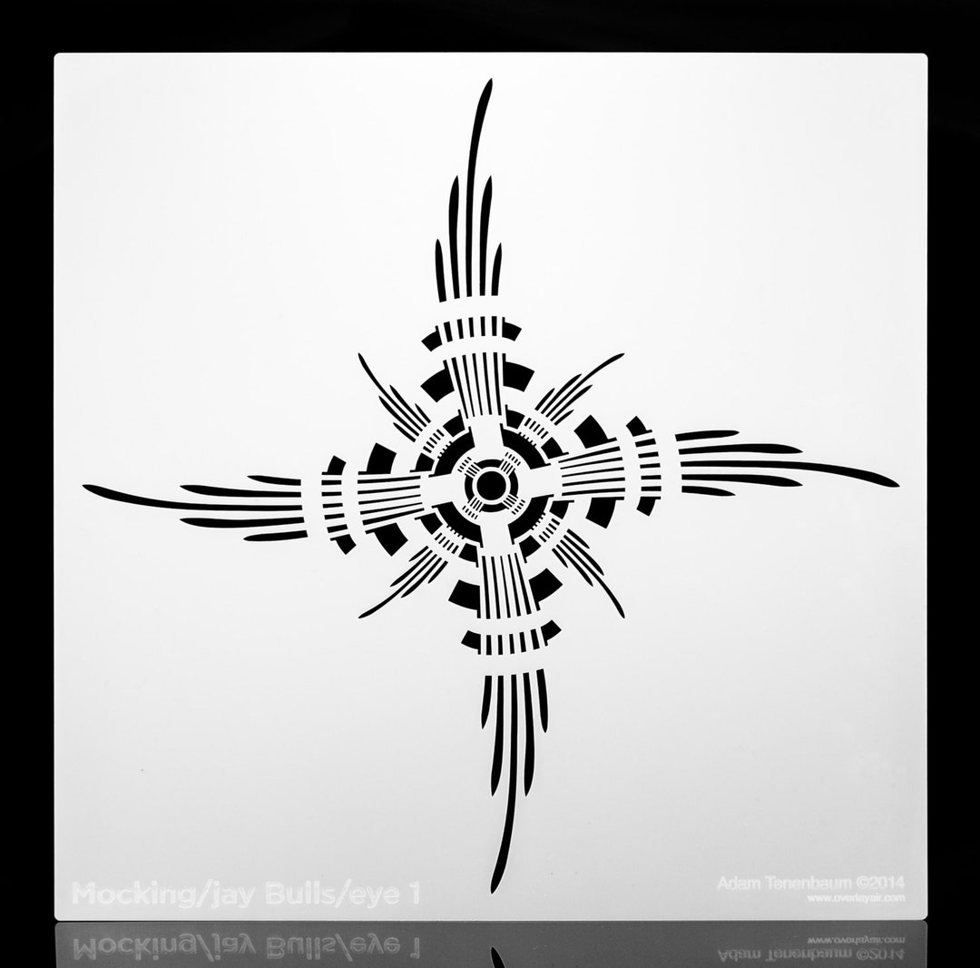 Mocking Jay Bullseye. Wall / Art / Craft / Painting / Makeup ...