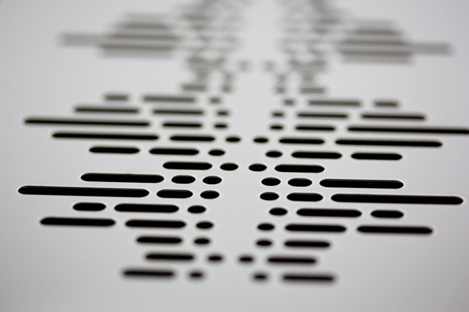 Futuristic Barcode Spine Template. Wall / Art / Craft / Painting ...