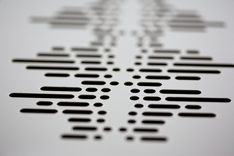 Futuristic Barcode Spine Template. Wall / Art / Craft / Painting ...