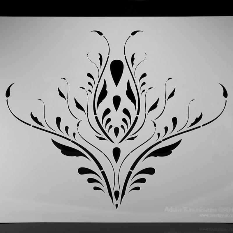 Airbrush Stencil Etsy