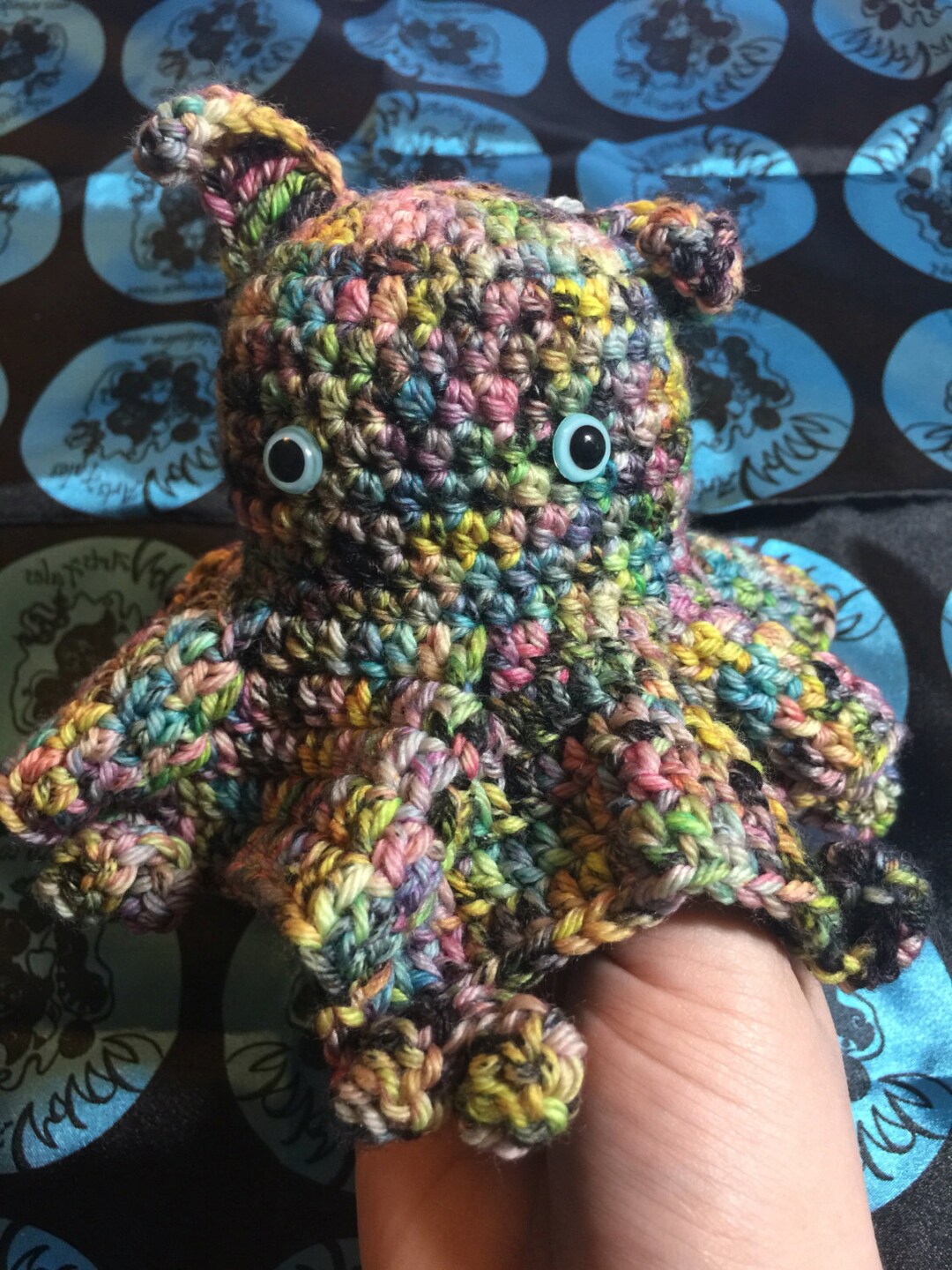 DK Yarn Dumbo Octopus Amigurumi Electric Rainbow Superwash Merino Yarn ...