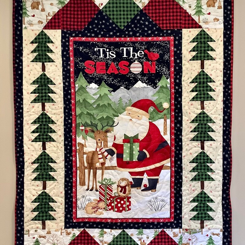 Christmas Quilts - Etsy