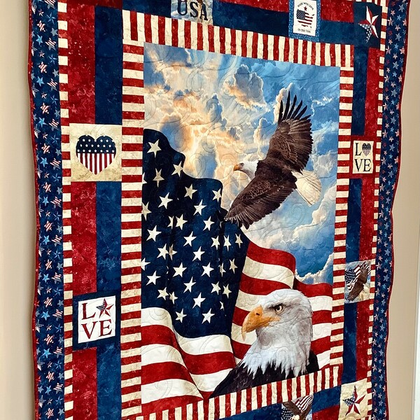 Eagle Quilt Pattern - Etsy