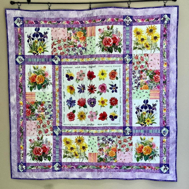 Flower Quilts - Etsy