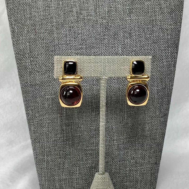 Joan Rivers Gold Earrings - Etsy