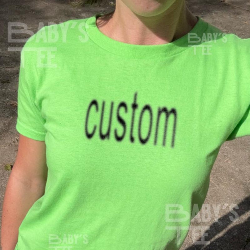 Y2k Shirt Text - Etsy