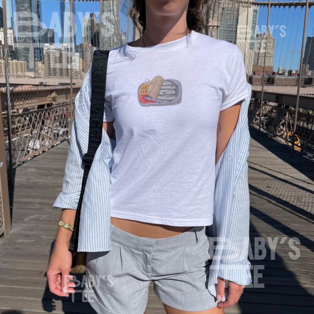 Sardine Baby Tee Shirt, Tinned Fish Baby Tee Shirt, Sardine T Shirt ...