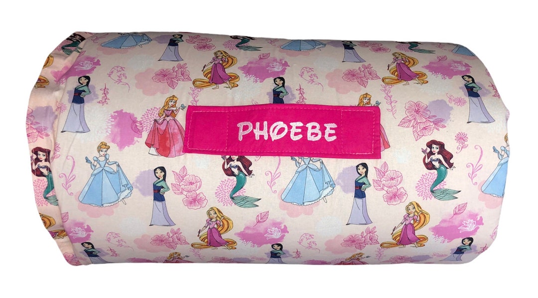 Enchanted Royalty: Pink Disney Princess All-in-one Nap Mat With ...