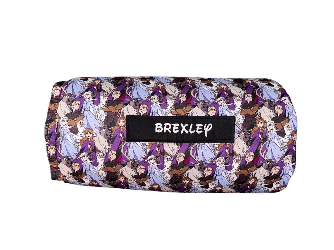 Personalized Frozen Nap Mat With Removable Pillow and Soft Foam Perfect ...