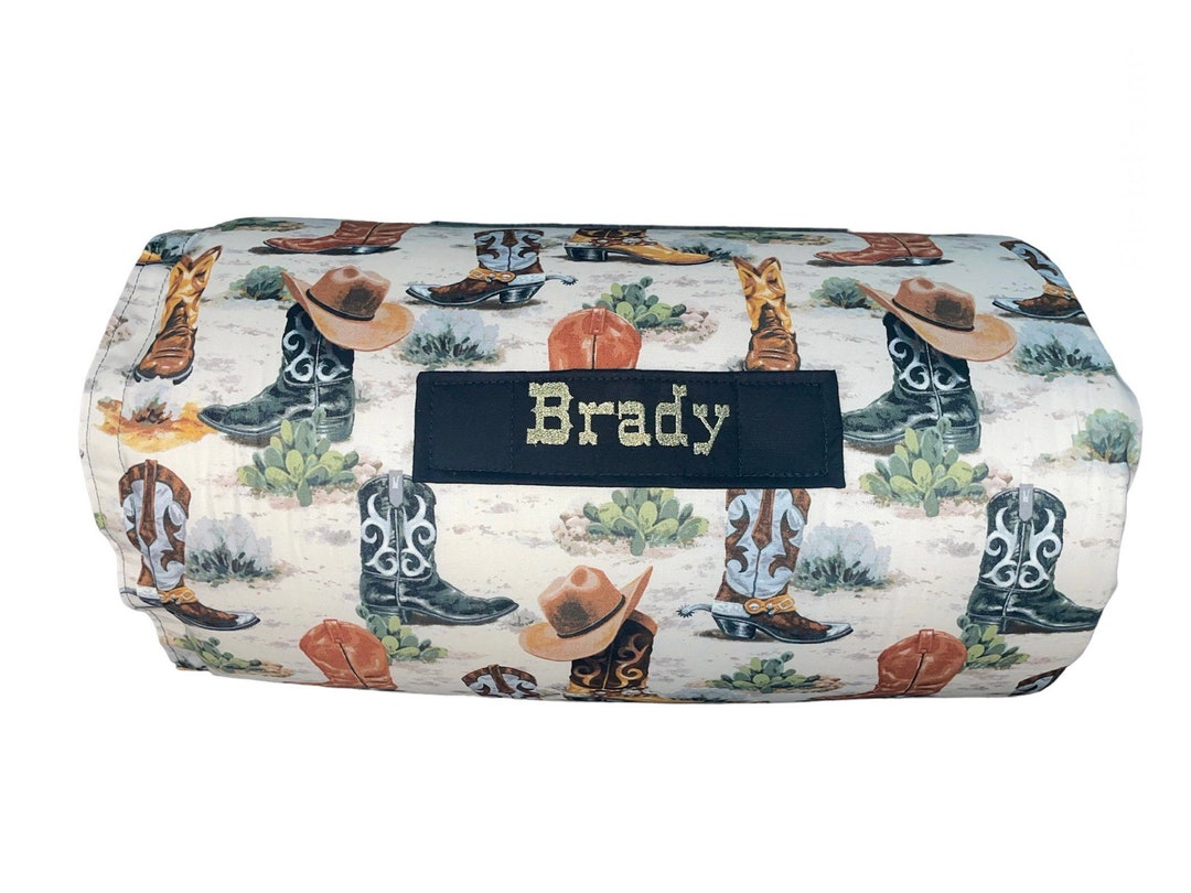 Customized Cowboy Boots Nap Mat: Personalized Western Rest Mat - Etsy