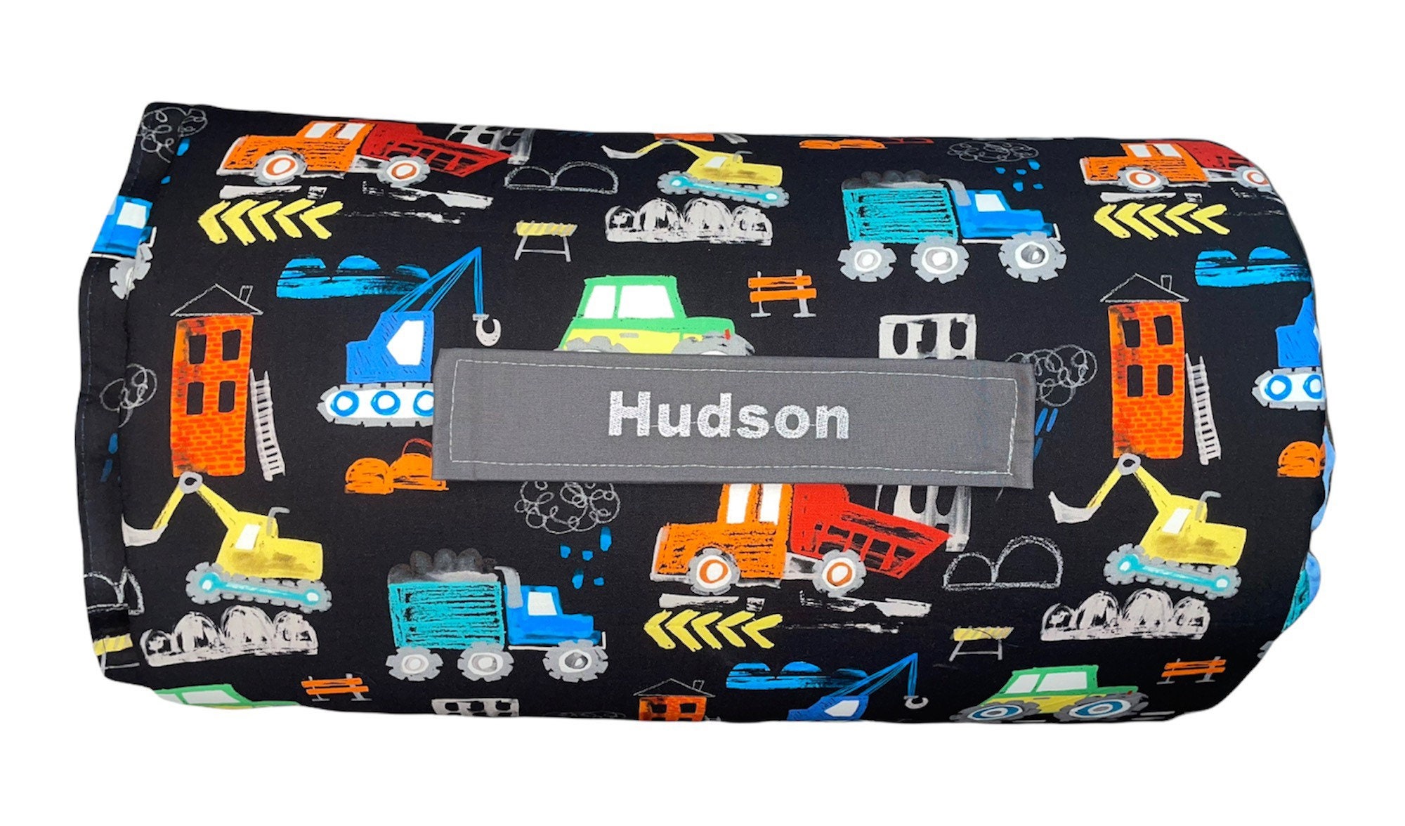 Construction Crew Comfort: Boys' Diggers and Dumpster All-in-One Nap ...