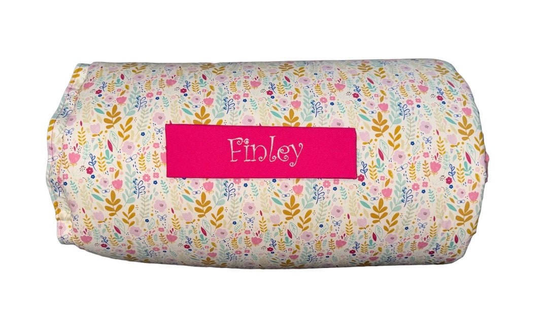 Floral Nap Mat: Personalized Minky Blanket, School Travel Comfort - Etsy