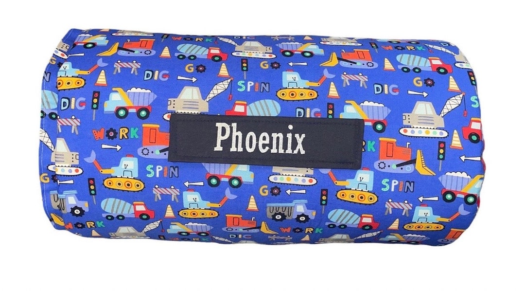 Constructive Dreams: All-in-one Nap Mat With Custom Embroidered Name ...