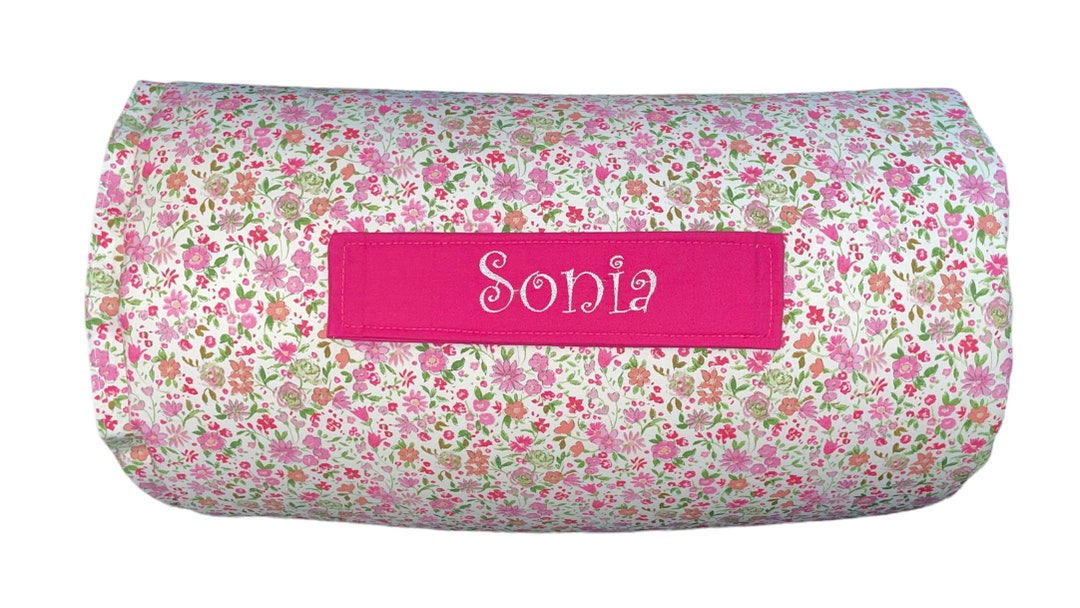 Petite Blooms All-in-one Nap Mat: Custom Embroidery for School or ...