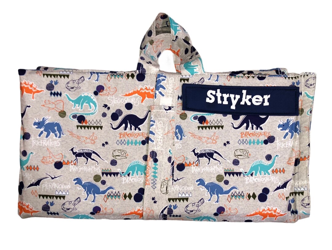 Dino Kindermat Cover: Monogrammed Daycare Nap Mat - Etsy