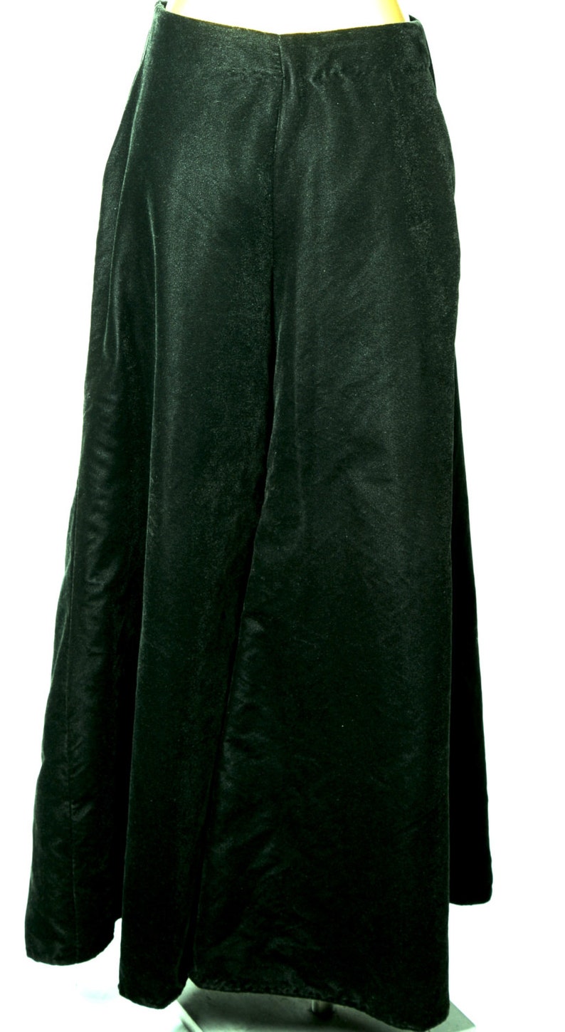 Green Velvet Palazzo Pants With Super Wide Legs CLEARANCE - Etsy